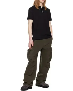 Moncler Logo Motif Polo Shirt