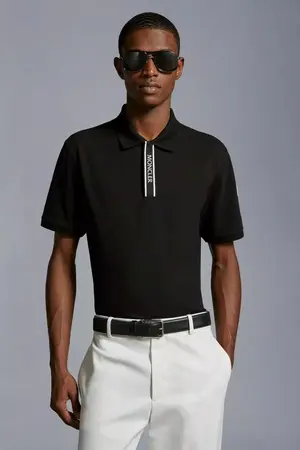 Moncler Logo Motif Polo Shirt