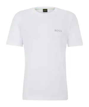 Hugo Boss 3d Mesh Logo Regular-fit T-shirt