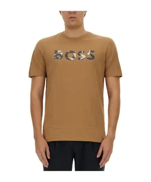 Hugo Boss Logo Printed Crewneck T-shirt