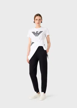 Emporio Armani Logo Crewneck T-shirt - White