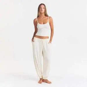 SKIMS Sleep Balloon Pants | White