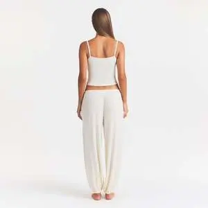 SKIMS Sleep Balloon Pants | White
