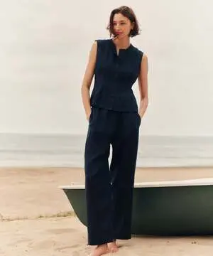 Jenni Kayne Linen Logan Pant