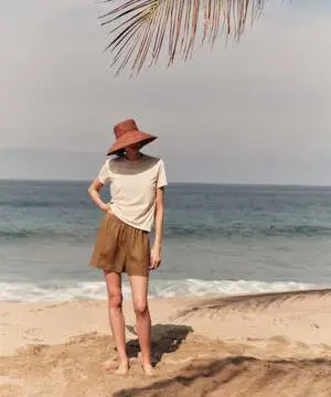 Jenni Kayne Linen Logan Short