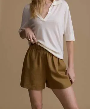 Jenni Kayne Linen Logan Short
