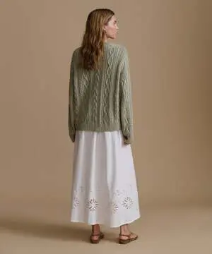 Jenni Kayne Aire Crewneck Sweater - Sage