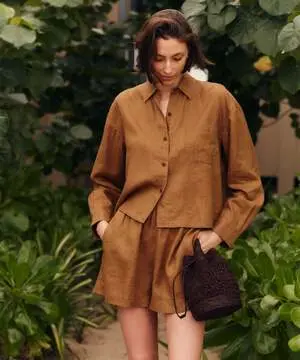 Jenni Kayne Linen Ease Shirt