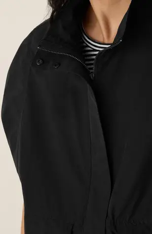 Eileen Fisher High Collar Vest