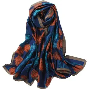 YOUZEY The Roses Scarf - Blue