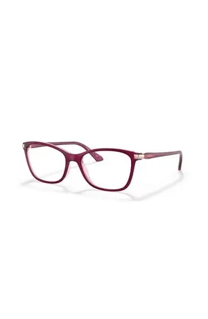 VOGUE EYEWEAR 53mm Rectangle Optical Glasses - Violet