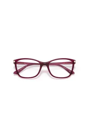 VOGUE EYEWEAR 53mm Rectangle Optical Glasses