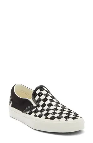 VANS Classic Slip-on Sneaker - Beaded Checkerboard