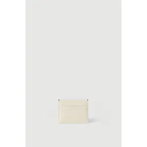 Brunello Cucinelli Fine Grain Calfskin Card Holder - Chalk