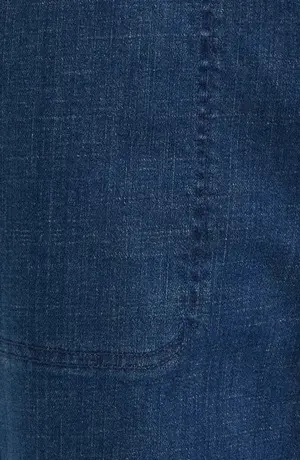 Eileen Fisher Organic & Recycled Cotton High Waist Jeans - Medium Indigo