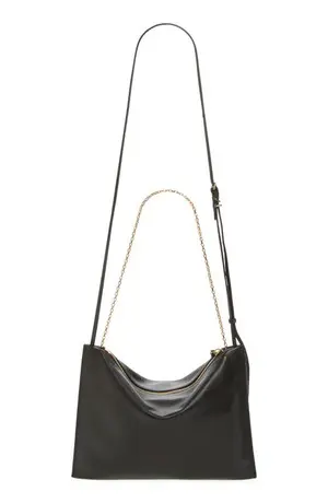 Givenchy Voyou Leather Shoulder Bag - Black