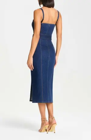 NADINE MERABI Jenna Denim Dress
