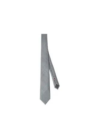 Brunello Cucinelli Virgin Wool Tie - Medium Grey
