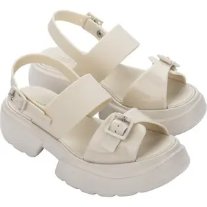 Melissa Push Slingback Platform Sandal Beige