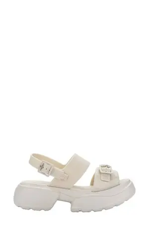 Melissa Slingback Platform Sandal - Beige