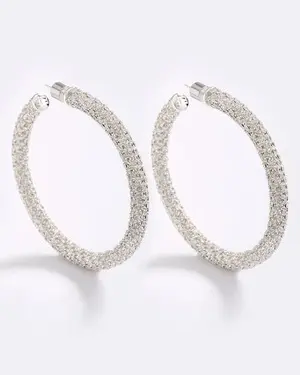 EMMA PILLS Wild Hoops - Silver