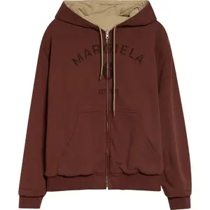 MAISON MARGIELA Line 6 Logo Zip Hoodie