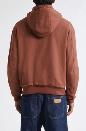 MAISON MARGIELA Logo Zip Hoodie