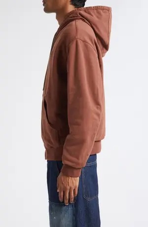 MAISON MARGIELA Logo Zip Hoodie