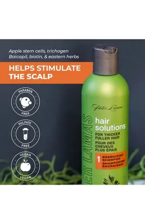 PETER LAMAS Hair Solutions Energizing Shampoo