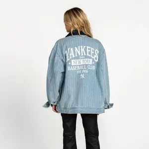 THE WILD COLLECTIVE New York Yankees Full-zip Mechanic Jacket