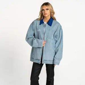 THE WILD COLLECTIVE New York Yankees Full-zip Mechanic Jacket