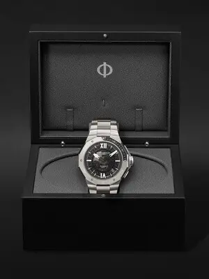 Baume & Mercier Riviera Automatic Stainless Steel Watch, Ref. 10717
