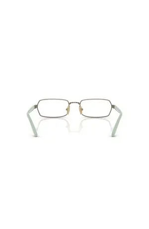 VOGUE EYEWEAR 53mm Irregular Optical Glasses - Beige