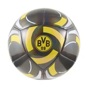 PUMA Borussia Dortmund Ftblculture Soccer Ball - Black