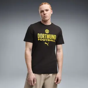 PUMA Borussia Dortmund Soccer T-shirt Black