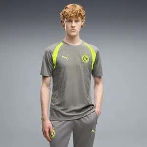 PUMA Borussia Dortmund Slim Soccer Training Jersey - Gray