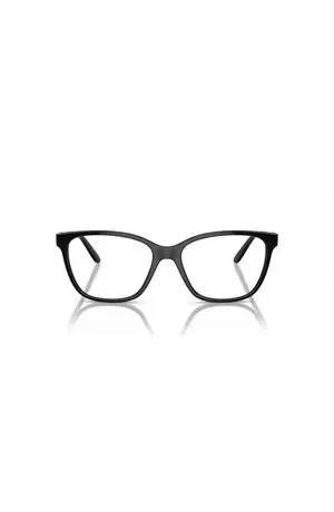 VOGUE EYEWEAR 53mm Rectangle Optical Glasses - Black