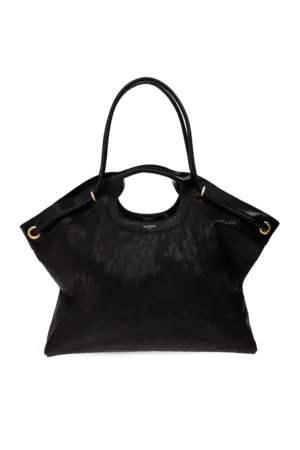 Balmain Leather Bag - Black