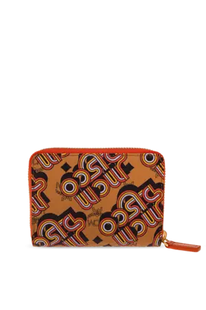 Mcm Wallet With Logo