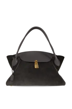 Balmain Leather Bag - Grey