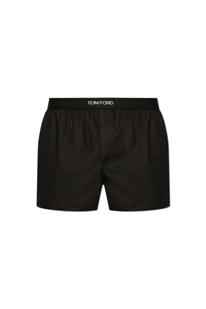 TOM FORD Boxer Shorts With Logo - Black