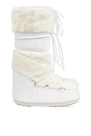 Moon Boot Snow Boots Icon Faux Fur - White