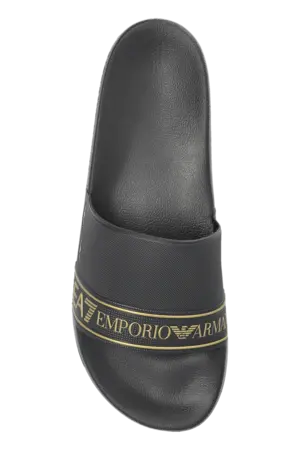 EA7 Rubber Flip-flops With Logo