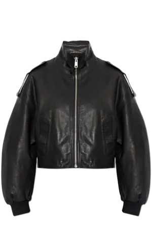 ALLSAINTS Lowden’ Leather Jacket - Black