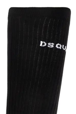 Dsquared2 Cotton Socks With Logo