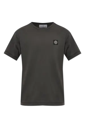 Stone Island T-shirt With Logo Patch