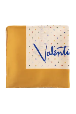 Valentino Garavani Silk Scarf With Print