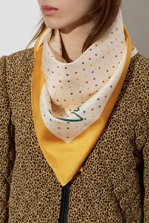 Valentino Garavani Silk Scarf With Print