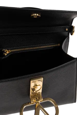 Valentino Garavani Leather Bag With Logo