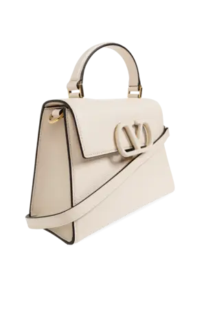 Valentino Garavani Leather Bag With Logo